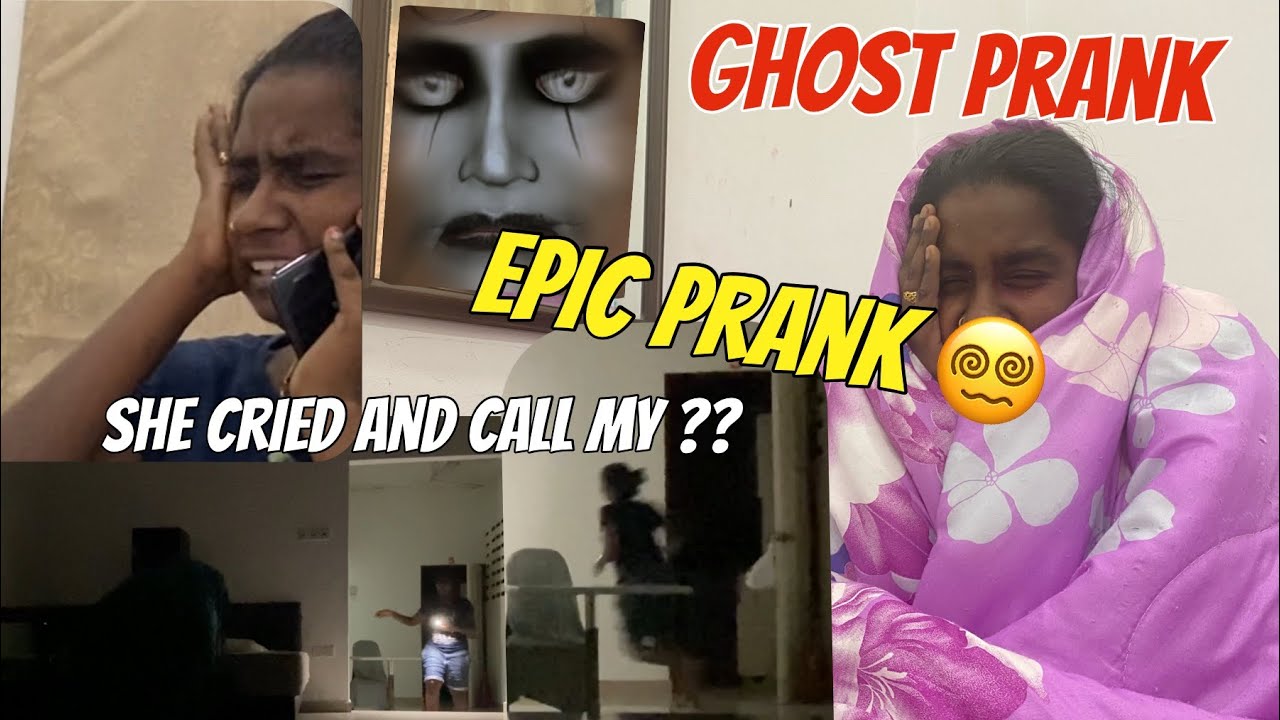 Ghost Prank Epic Prank | Prank on crewmember 😂 | Prank Show | She ...