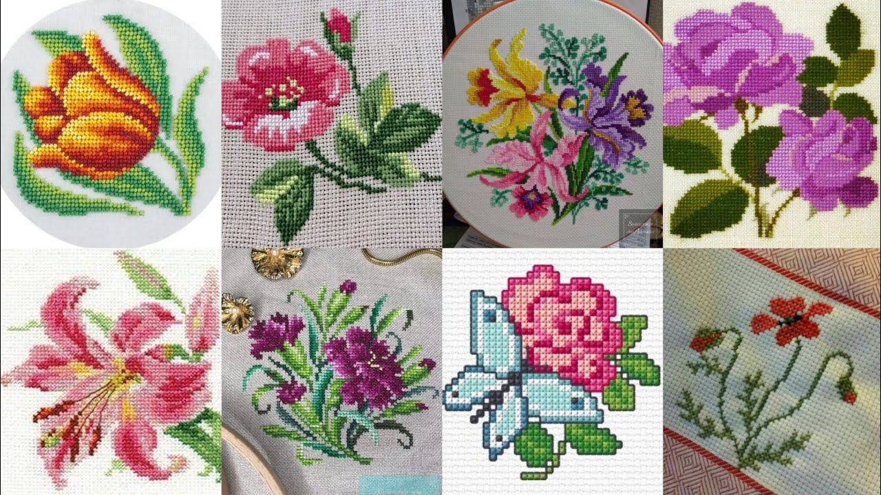 Fabulous New Cross Stitch Pattern For Everything - YouTube