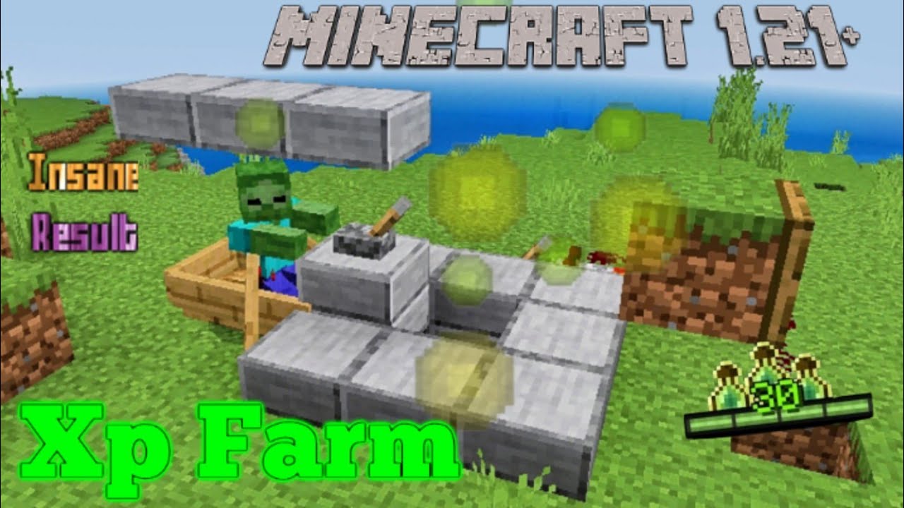 how to make XP farm in minecraft |bedrock best xp farm| #minecraft # ...