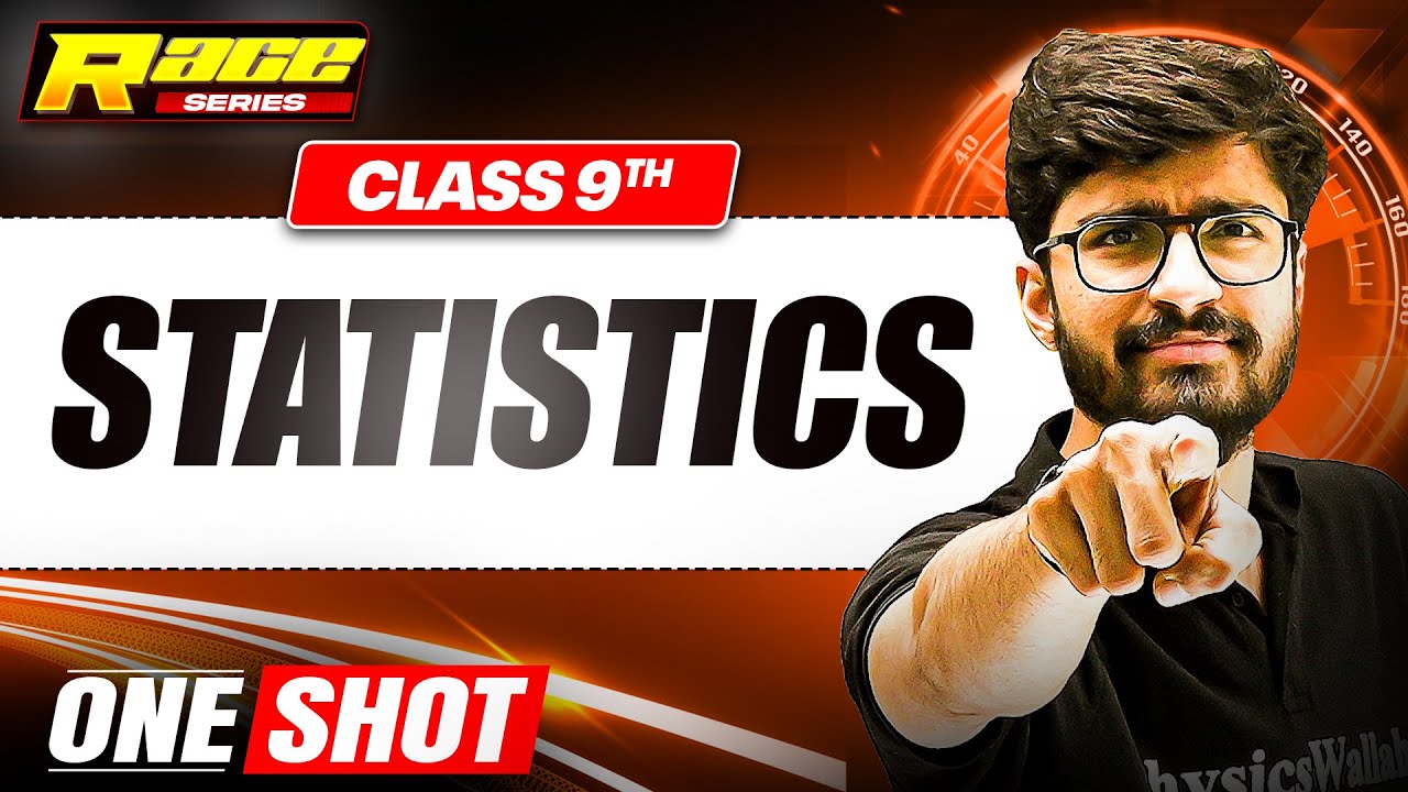 STATISTICS in 1 Shot: FULL CHAPTER | Class 9th Math - YouTube