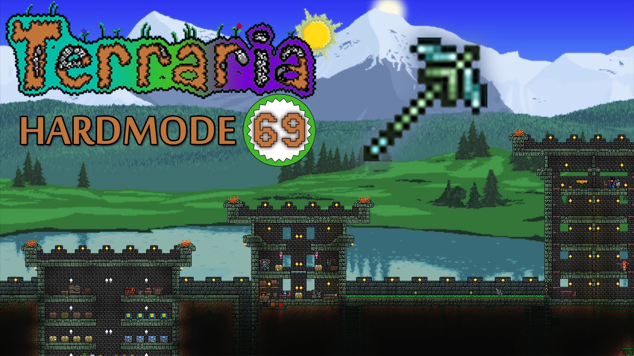 Terraria - MYTHRIL PICKAXE - YouTube