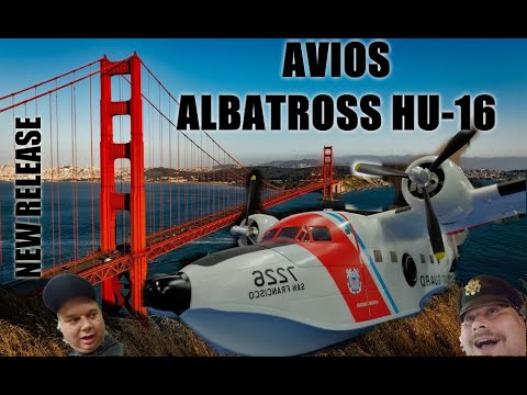 Avios Albatross HU-16 V2 US RC Coast Guard Flying Boat 1620mm (63.7 ...