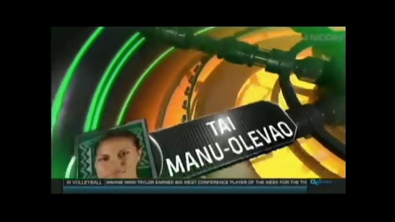 Tai Manu-Olevao Hawai'i vs Florida Women's Volleyball - YouTube