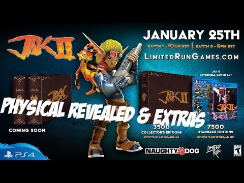 Jak II PS4 Physical Edition Revealed, Releases Tomorrow, Extras & More ...