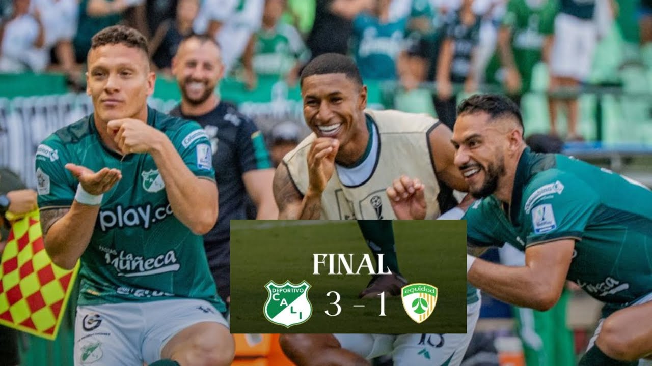 Deportivo Cali 3 - 1 Equidad / Triunfo que reconforta 🤍💚 el azucarero ...