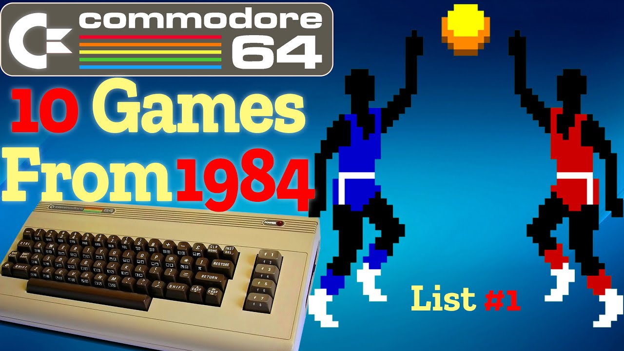 Top C64 Games of 1984 - The First Set of 10 - YouTube