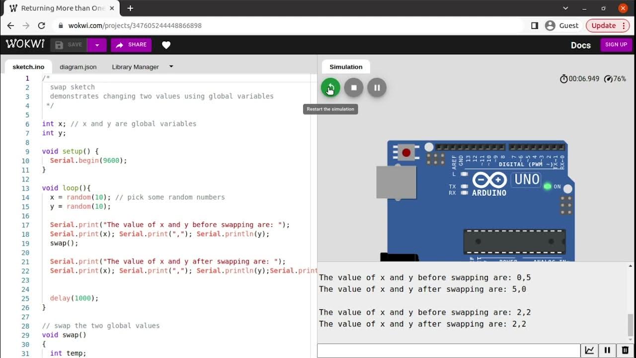 Returning More Than One Value From A Function Youtube