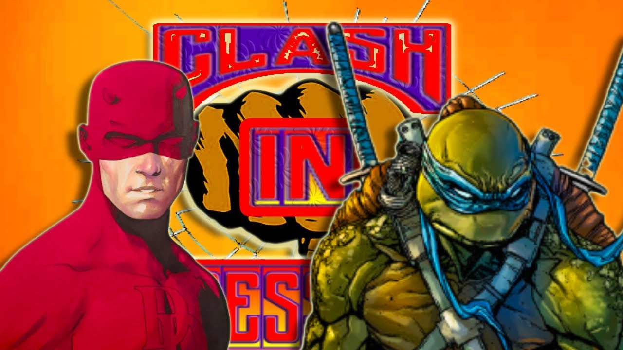 Daredevil vs Leonardo (Marvel vs TMNT) | CLASH IN SESSION #marvel #tmnt ...