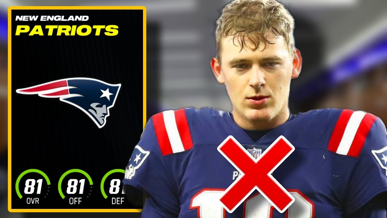 Rebuilding the Patriots but Trading Mac Jones... - YouTube