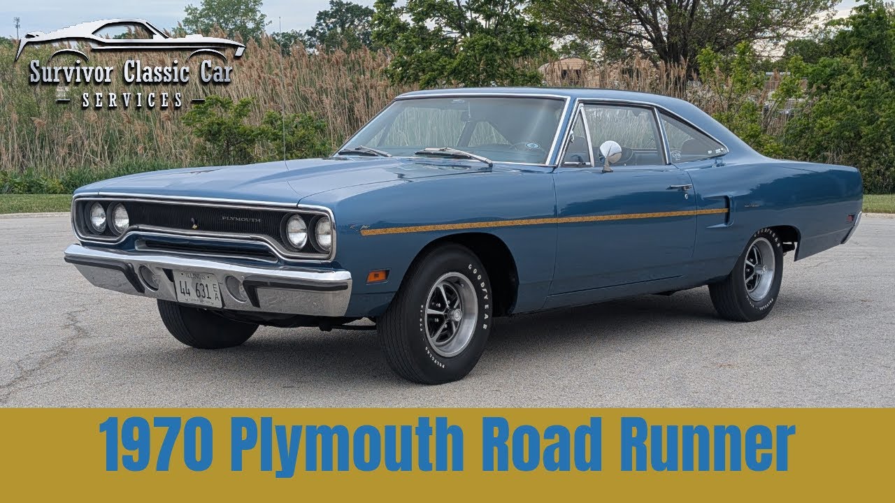 1970 Plymouth Road Runner 383 Magnum V8 for sale Survivor Classic Car ...