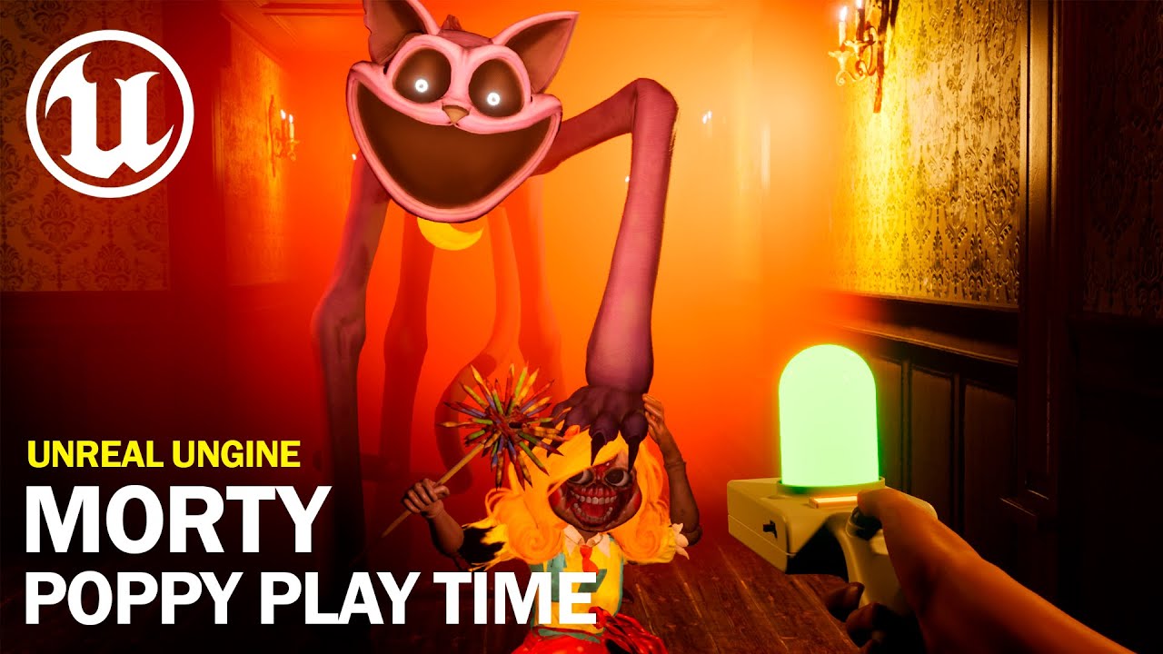 MORTY saves POPPY PLAYTIME3 | Unreal Engine5 - YouTube