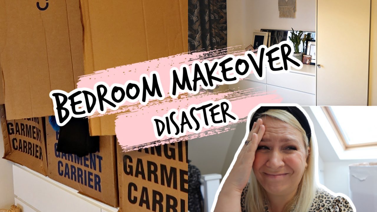 BEDROOM MAKEOVER DISASTER - YouTube