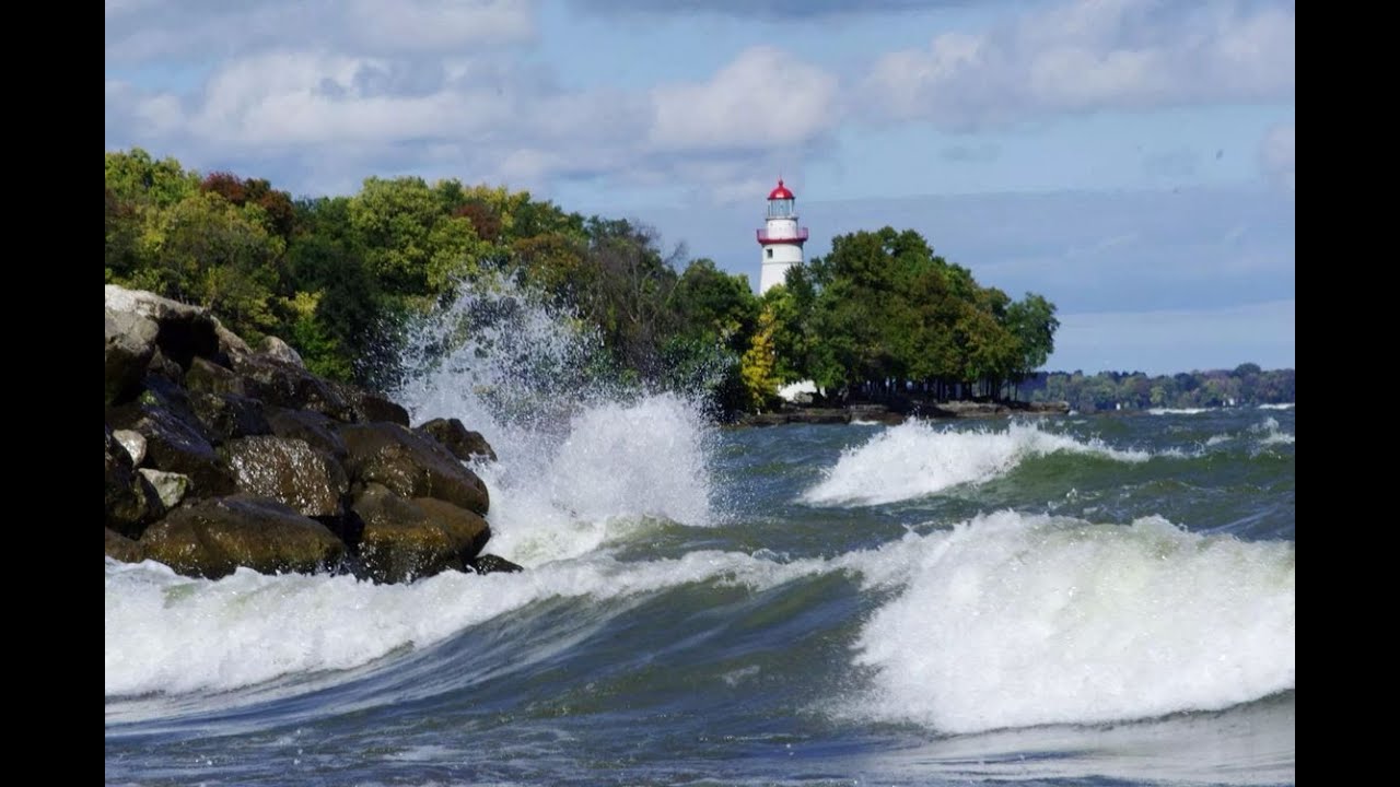Lake Erie Shoreline Tour - YouTube