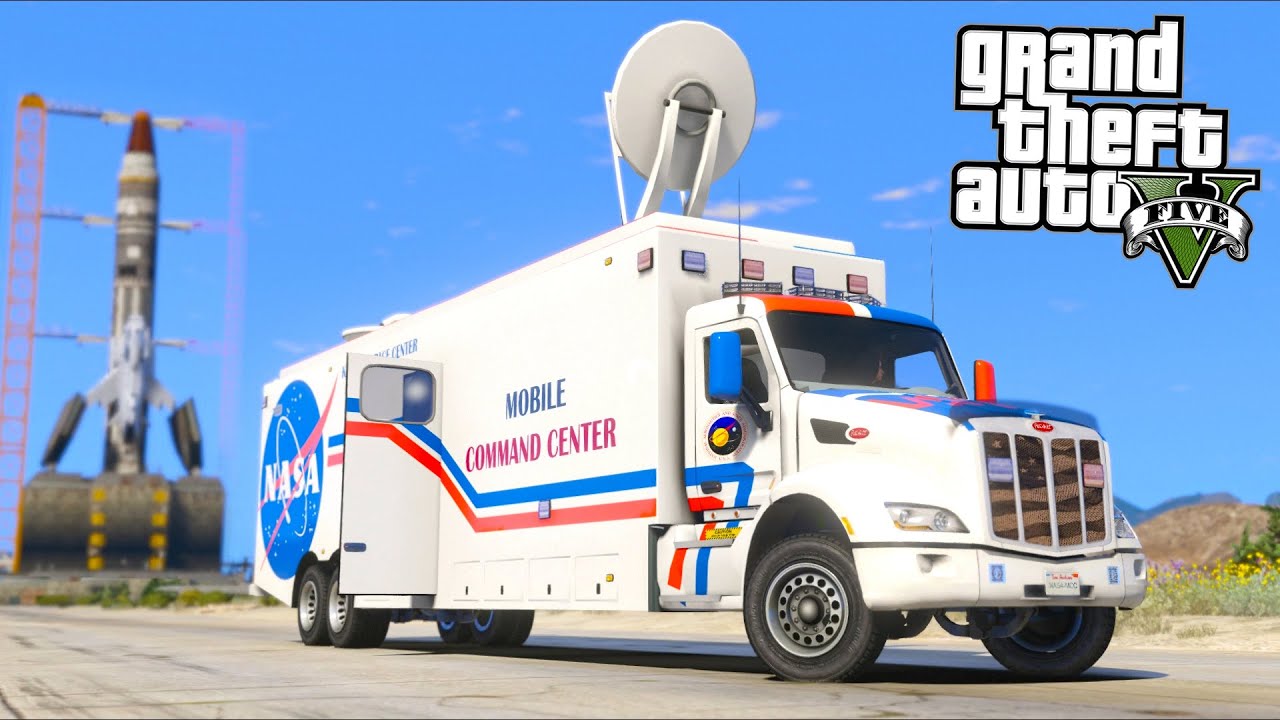 Stealing NASA's TOP SECRET Mobile Command Center!! (GTA 5 Mods) - YouTube