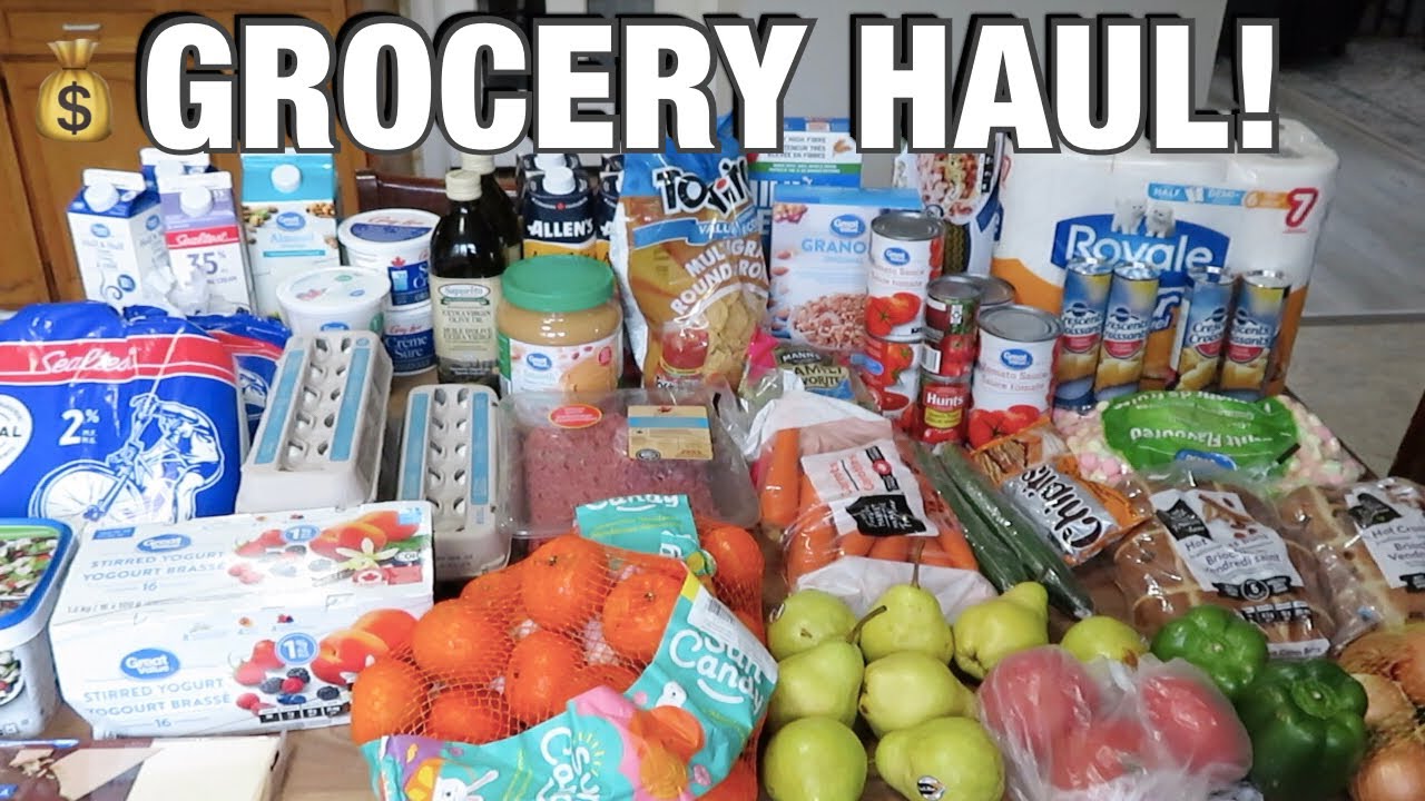 LARGE FAMILY GROCERY HAUL! | APRIL 2022 - YouTube