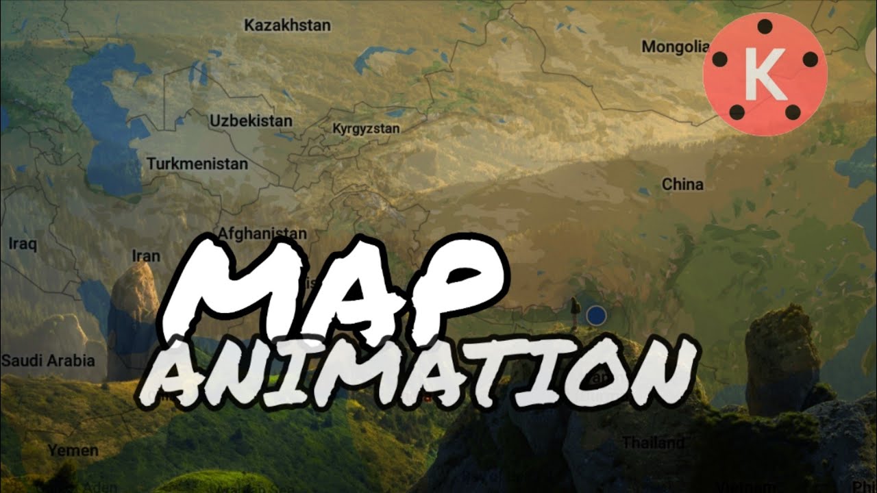 Cinematic Map Animation in Kinemaster || By Suman creation655 ll - YouTube