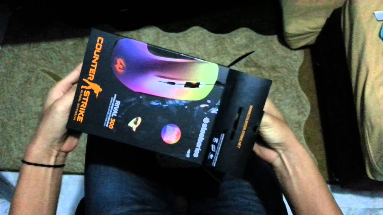 Unboxing Steelseries Rival 300 CS:GO Fade Edition - YouTube