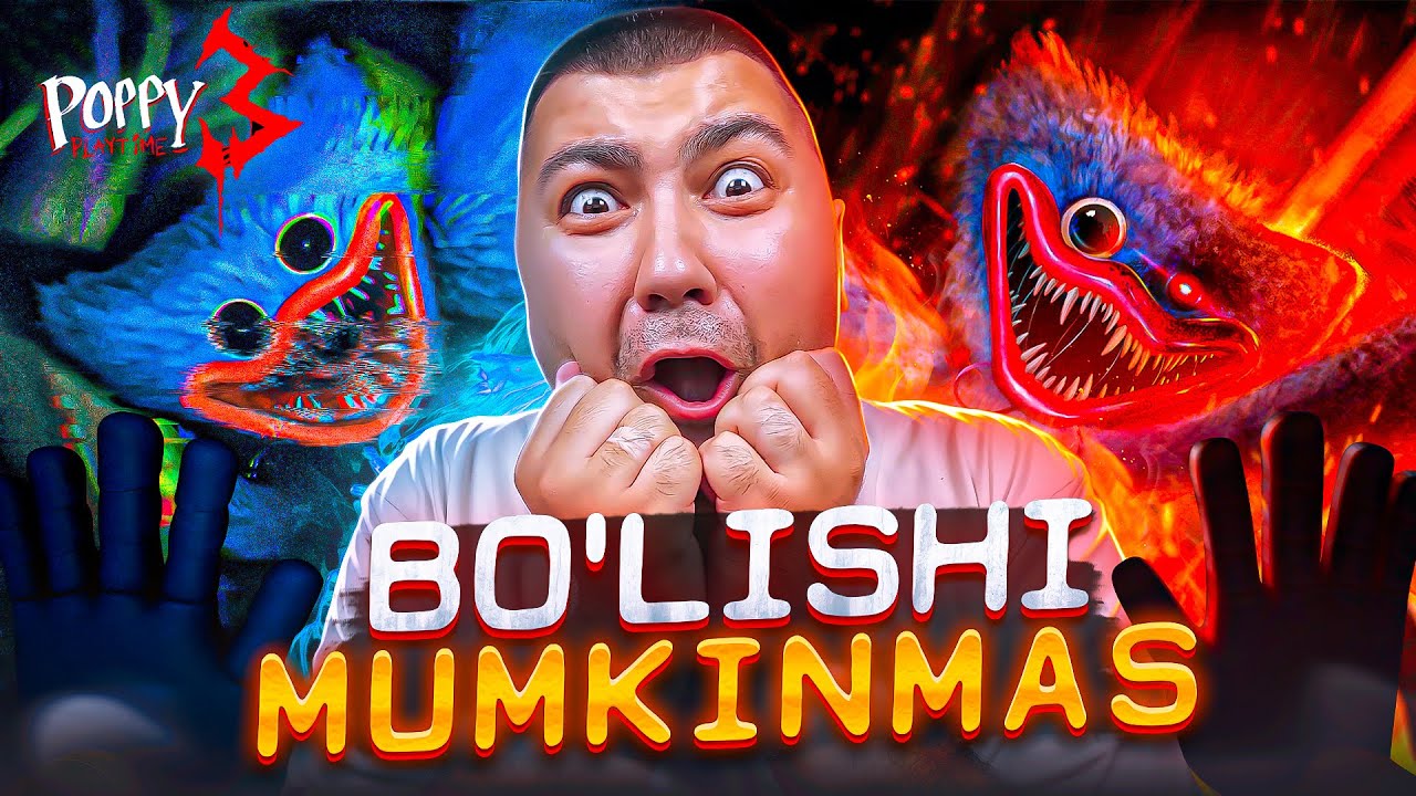 POPPY PLAYTIME 3 / BO'LISHI MUMKINMAS #2 / UZBEKCHA LETSPLAY - YouTube