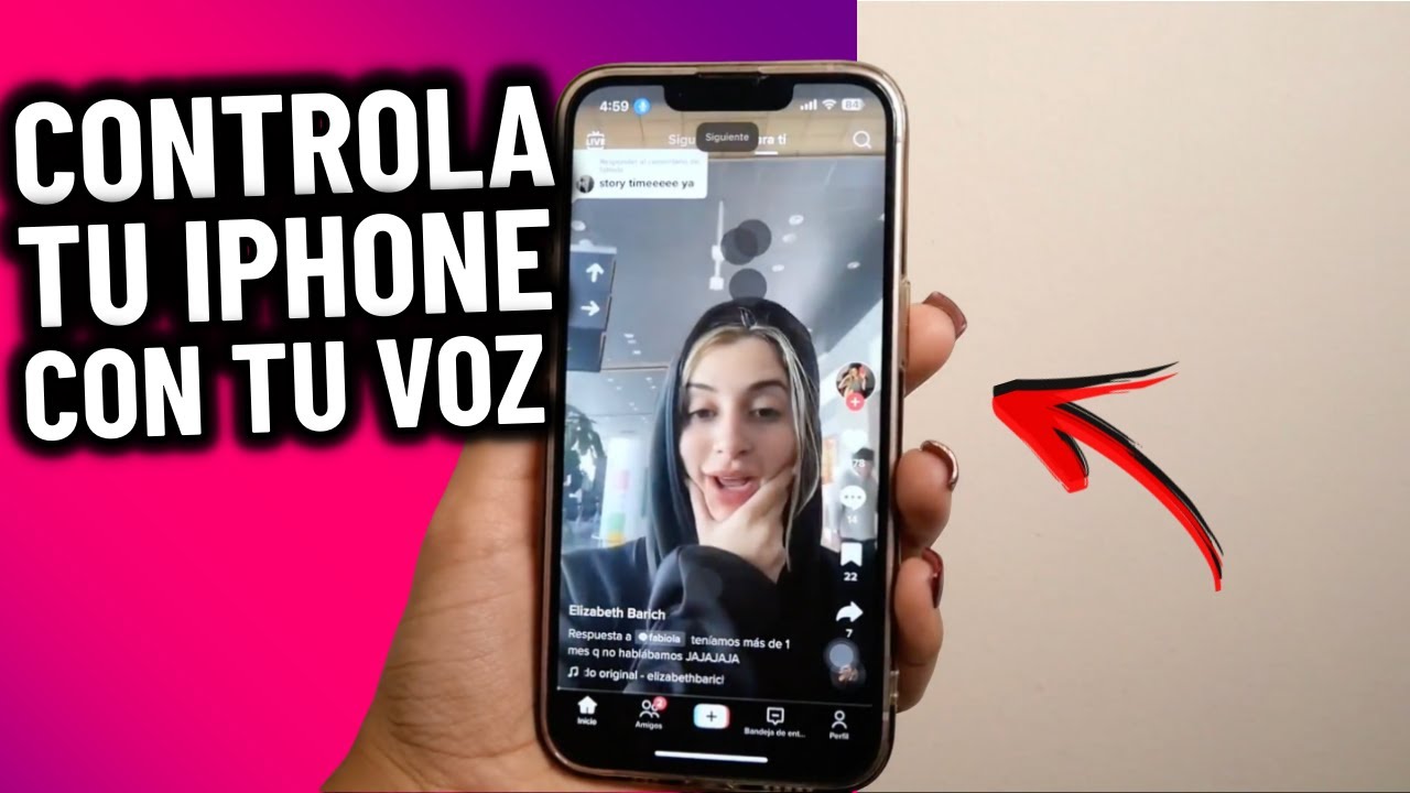 Control de voz en iPhone 📱 - YouTube