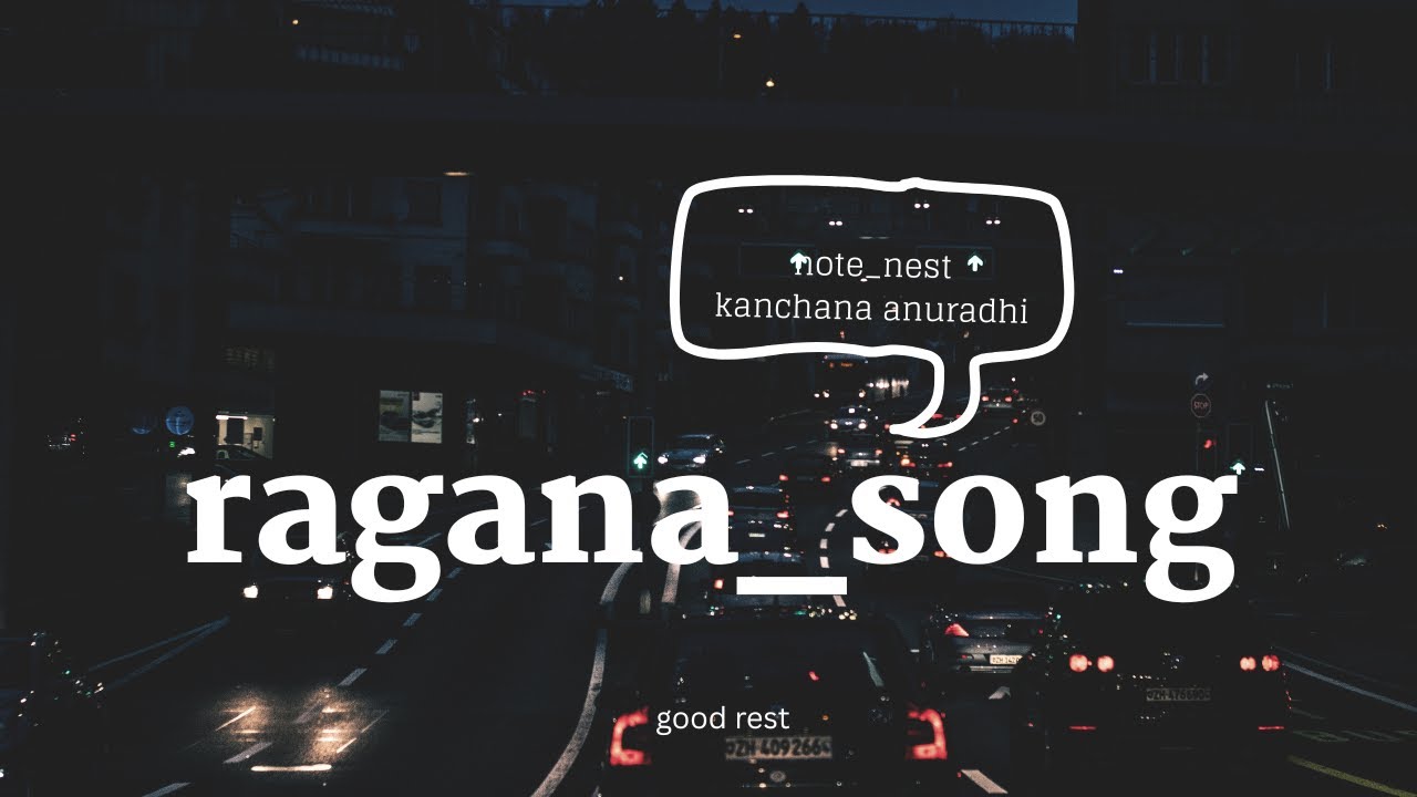 Ragana - Kanchana Anuradhi | Official Audio | Note Nest | New Sinhala Romantic Song - YouTube