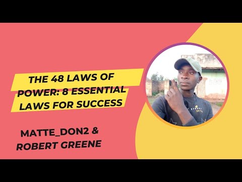The 48 Laws of Power: 8 Essential Laws for Success. - YouTube