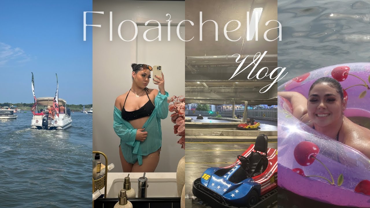 Vlog: My first time at floatchella, running errands, + perfecting my ...