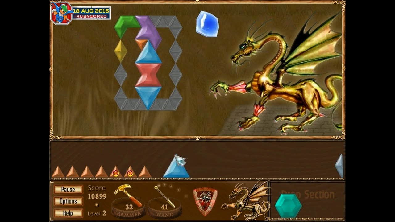 Magic Inlay (2003, PC) - 02 of 22: Dragon Land 2 - Brown Dragon [720p60 ...