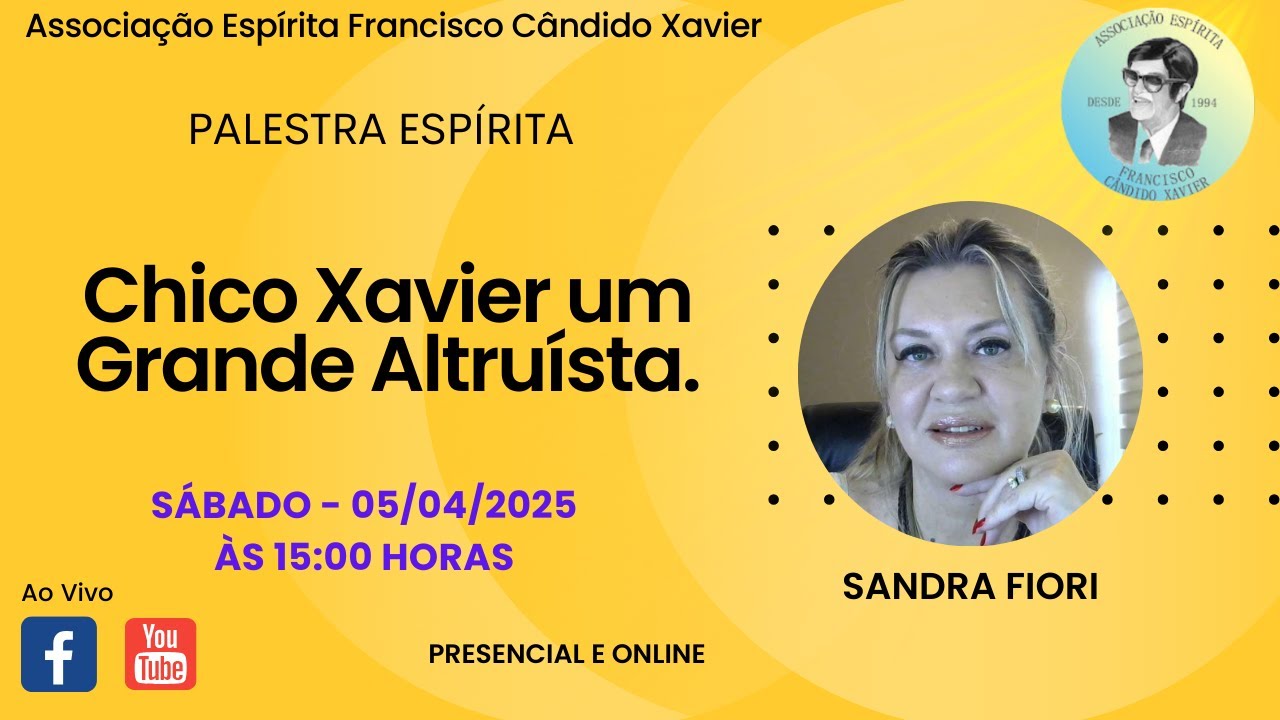 Chico Xavier um Grande Altruísta - YouTube