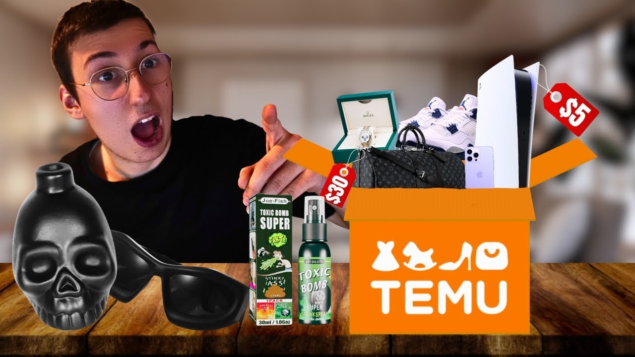 I BOUGHT A MYSTERY BOX FROM TEMU - YouTube