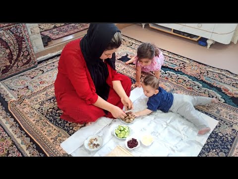 IRAN nomadic life | daily routine village life of Iran | Country life ...