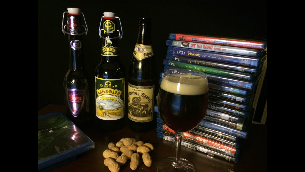 ASMR & Beer #46 - 3 German Beers & Movie Collection Chat - YouTube