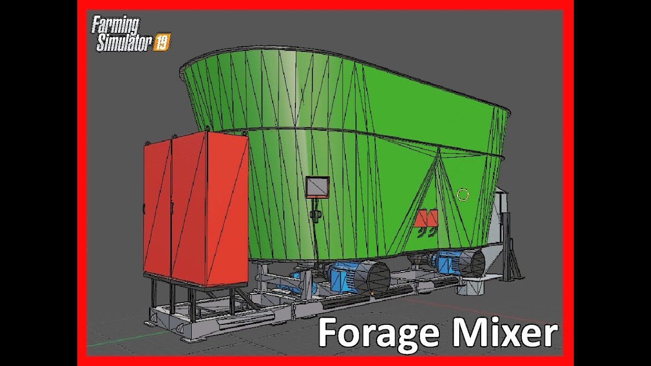 Mezcladora de Ración Mezclada | Forage Mixer | Re-Texturizada | #FS19 ...