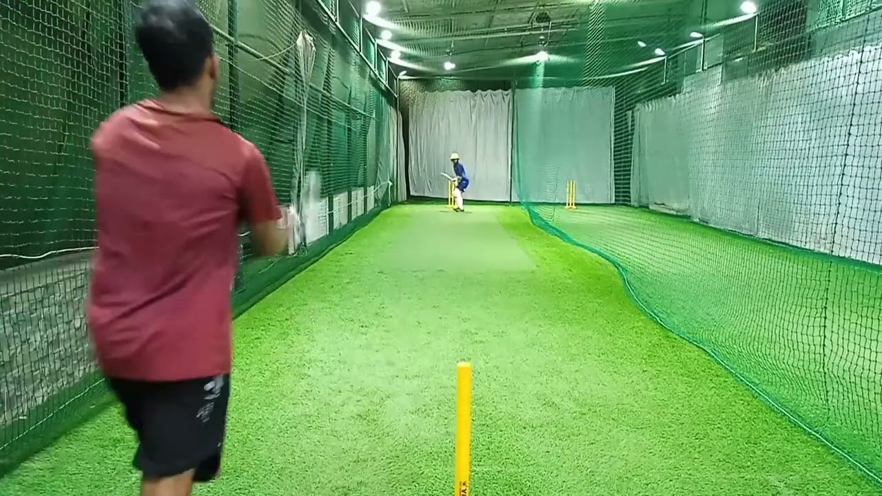 Indoor Side Arm Session With A Division Batsmen Who Represents Shivaji ...