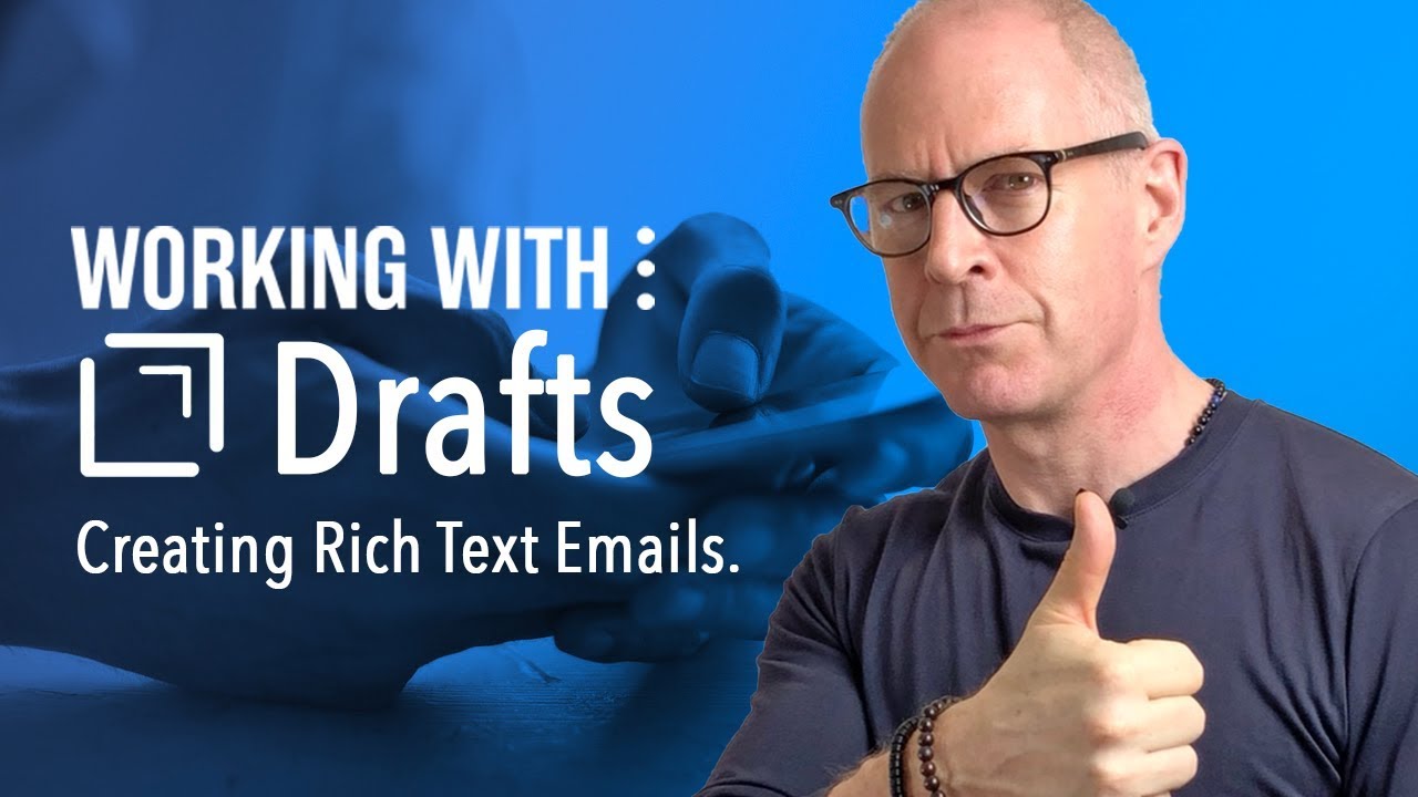 How To Create Rich Text Emails With Drafts YouTube How To Create Rich Text Emails With Drafts YouTube