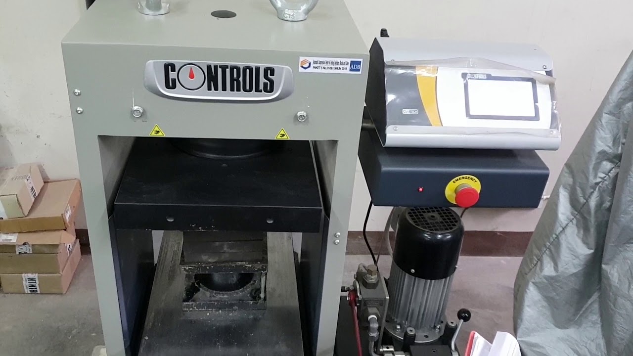 Pengujian beton hasil core drill - YouTube