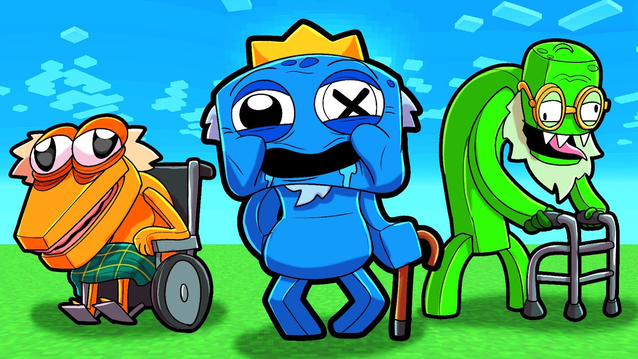 RAINBOW NURSING HOME! (Blue is OLD!!) - YouTube