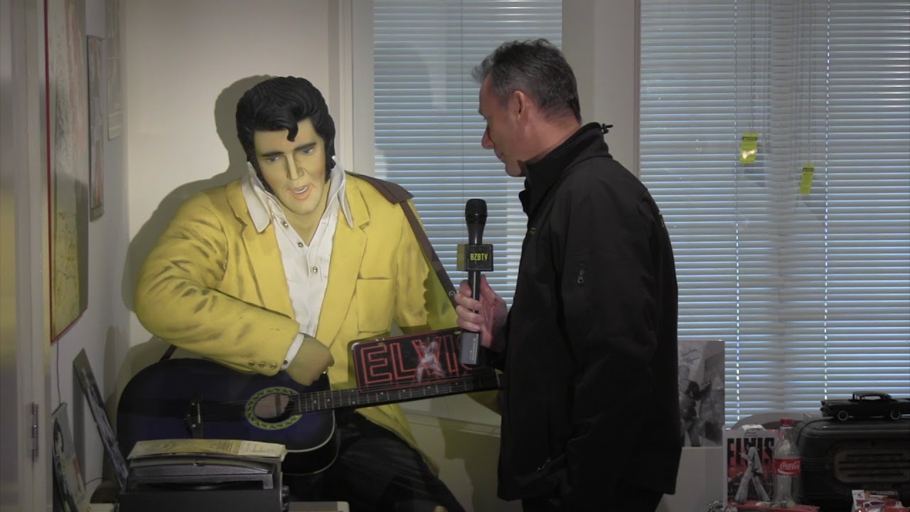 Rusty's exclusive interview with "ELVIS PRESLEY" - YouTube