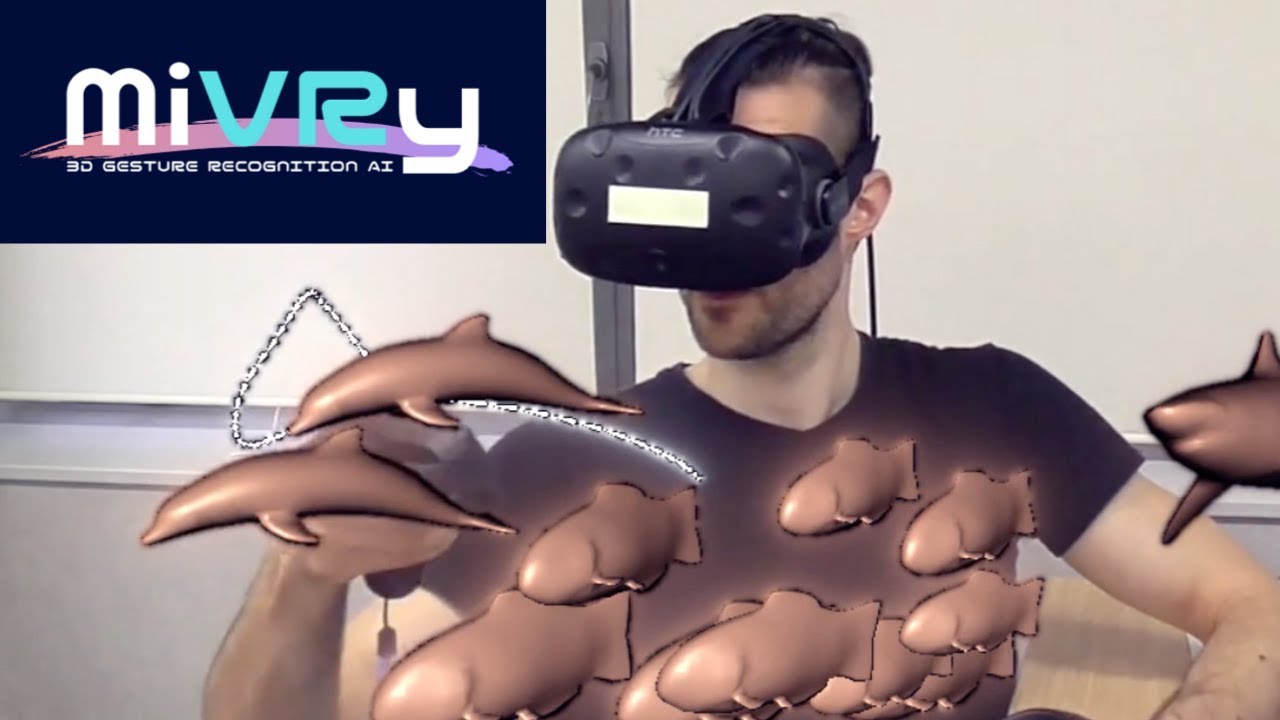 MiVRy - 3D Gesture Recognition AI - YouTube