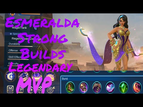 Esmeralda strong BUILD.MVP, Legendary mmbl