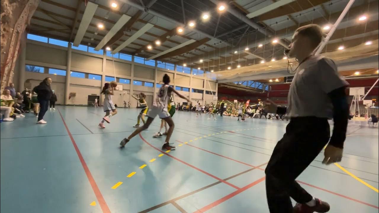 28th COB Calais tournament U13F Uccle Europe vs Avenir Saint Pavin 2nd half (part1) - YouTube