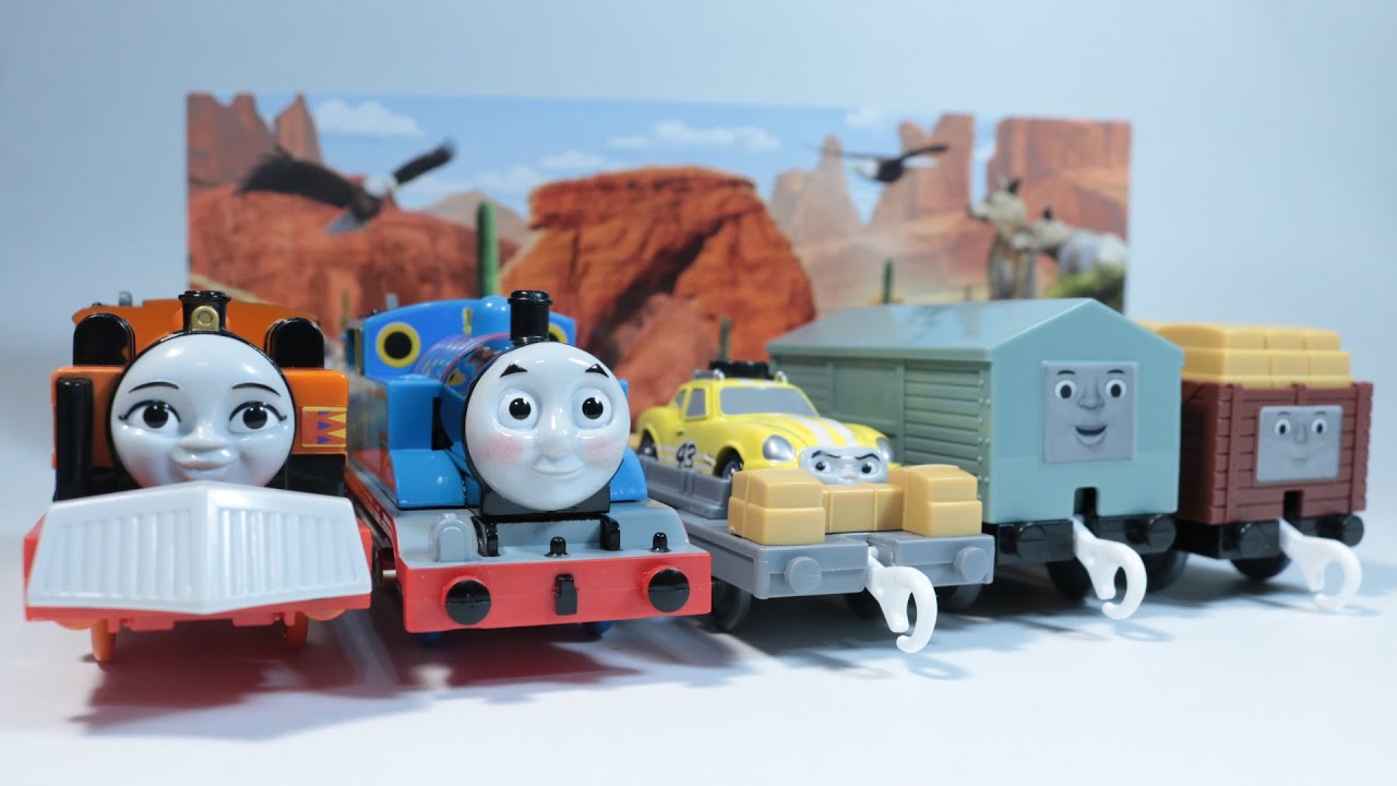 Plarail Thomas, Nia, and Ace Go! Go! Big Adventure Set | Thomas ...