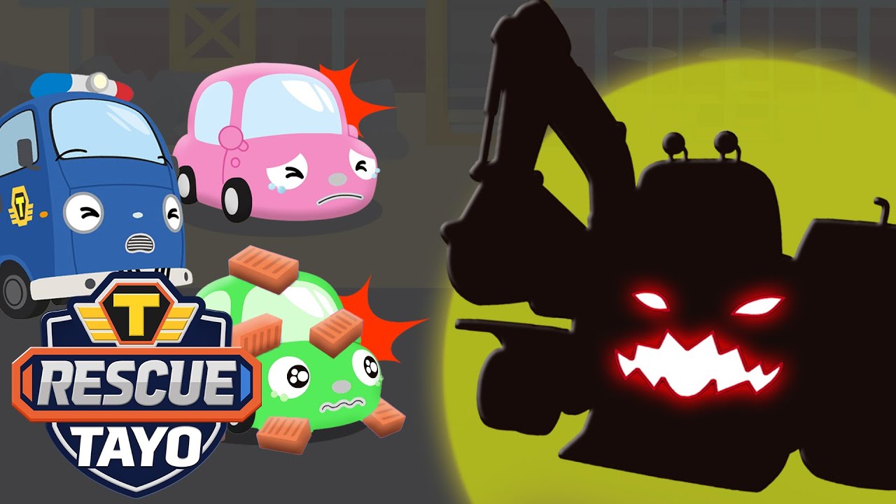 Scary Shadow Monster in the Dark!👻 | Rescue Car Story | Brave Rescue ...