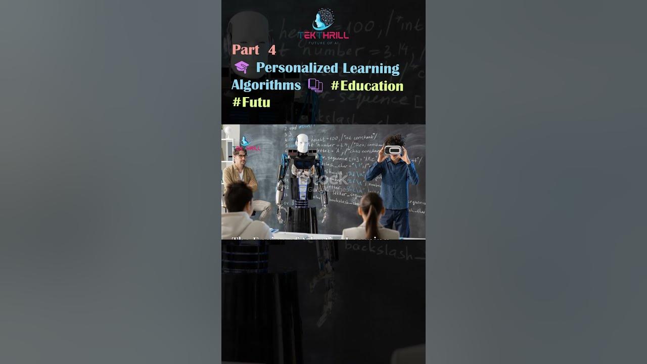 🎓 Personalized Learning Algorithms 📚 #Education #Future #ai #tech ...