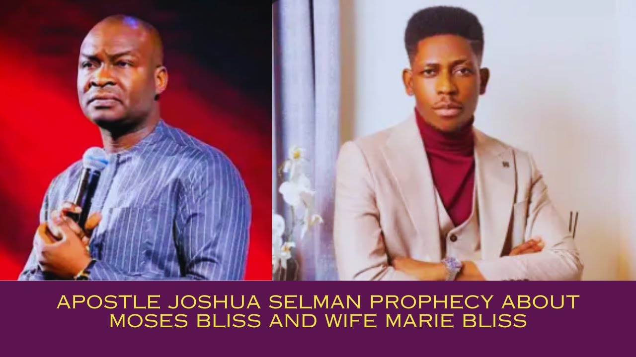 Apostle Joshua Salman Prophecy over MOSES BLISS AND WIFE MARIE - YouTube