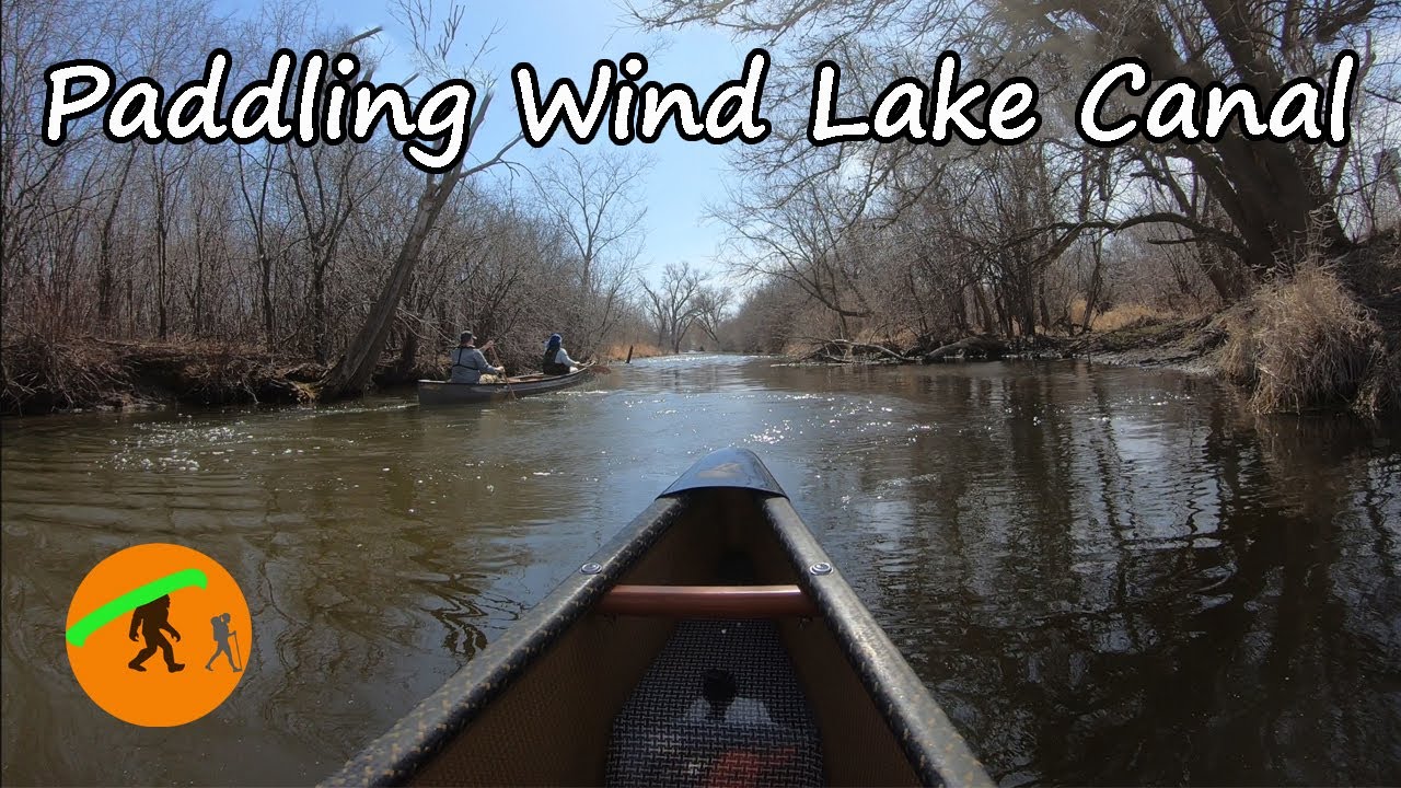 Paddling Wind Lake Canal | Wind Lake and back - 03/21/2021 - YouTube