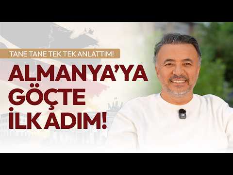 ALMANYA'YA GÖÇTE İLK ADIM! TANE TANE TEK TEK ANLATTIM! @benyuxel