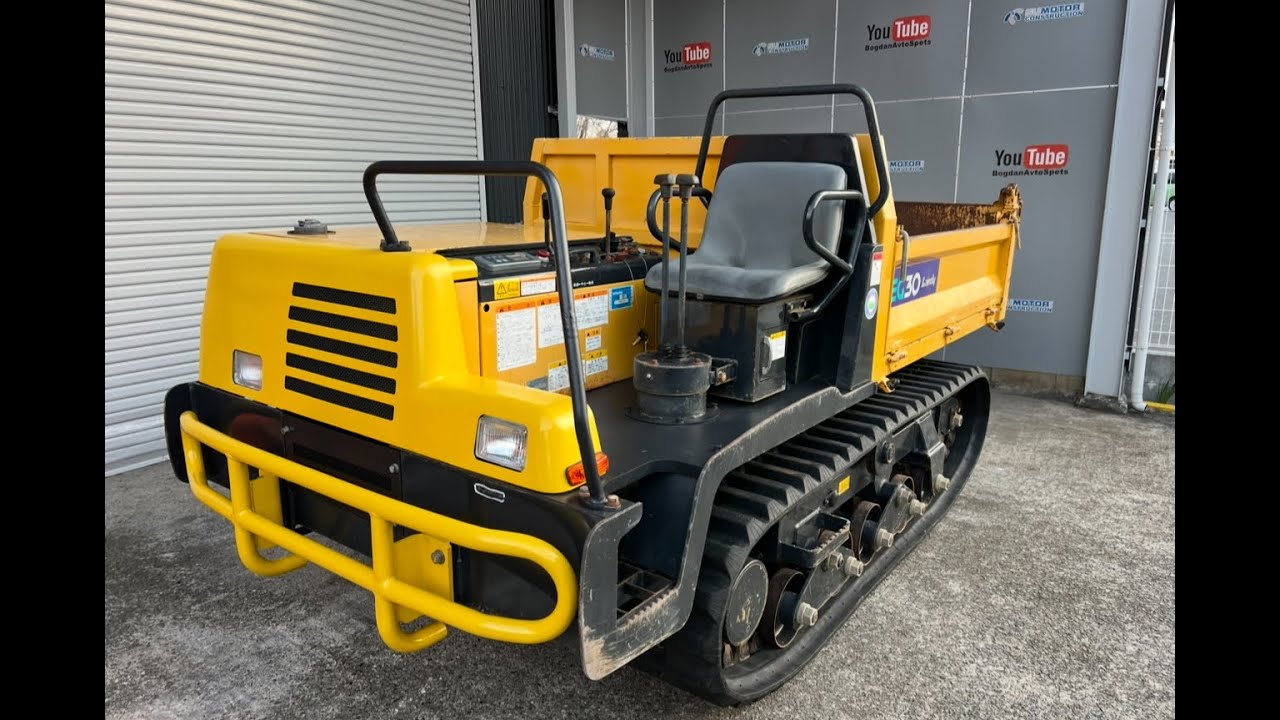HITACHI EG30 LANDY クローラ キャリアダンプ 620時間★ 日立 EG30 Crawler Dumper ★良い状態★2 ...