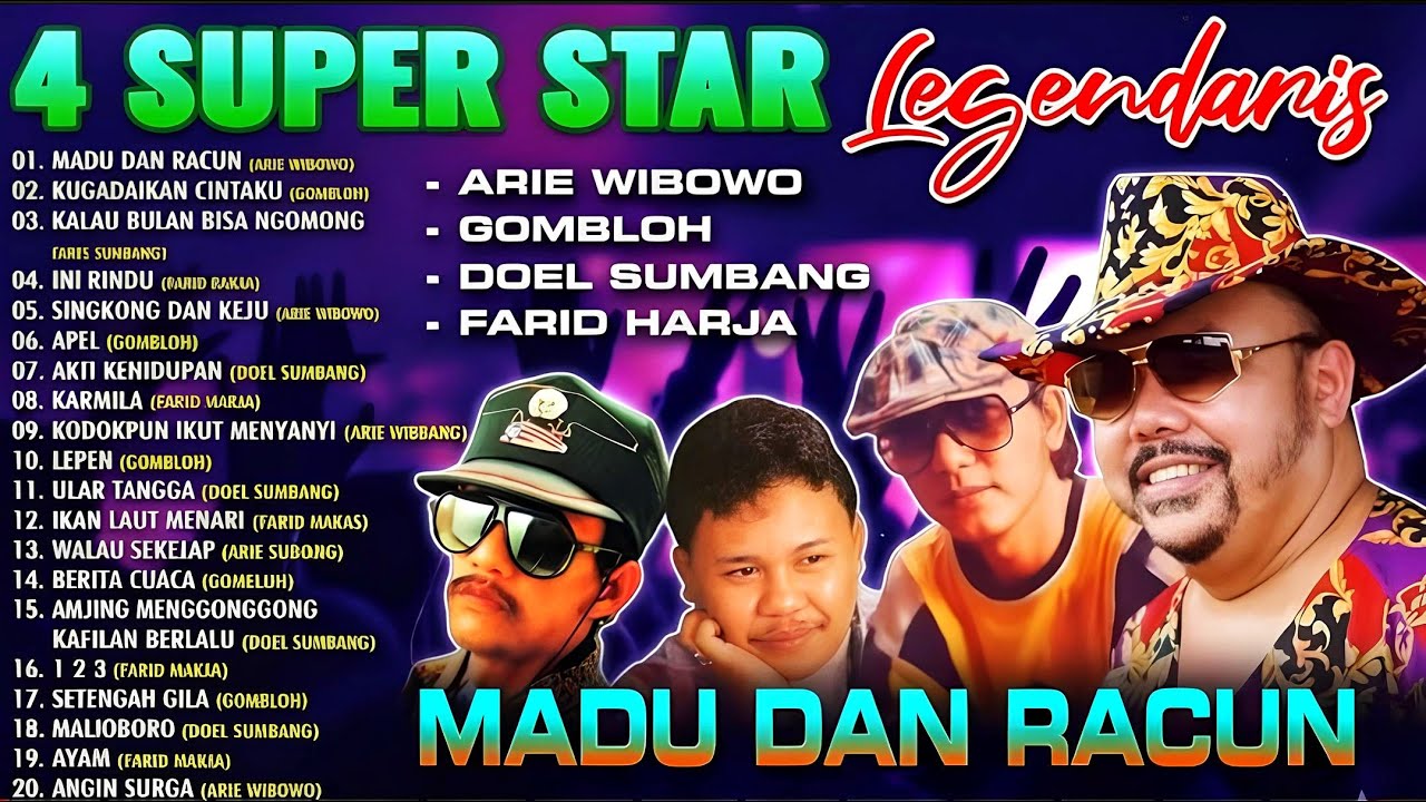 Tembang Kenangan Legendaris Doel Sumbang, Arie Wibowo, Gombloh, & Farid ...