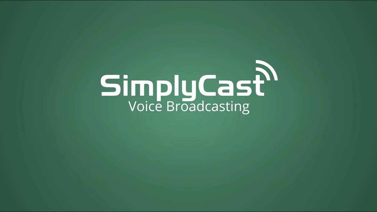 SimplyCast: Voice Broadcasting - YouTube