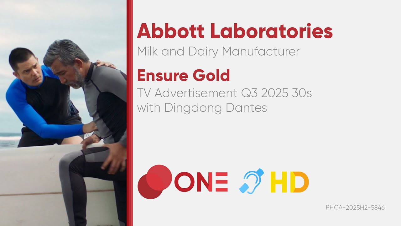 Ensure Gold TV Ad Q3 2025 30s with Dingdong Dantes (Philippines) [CC/HD ...